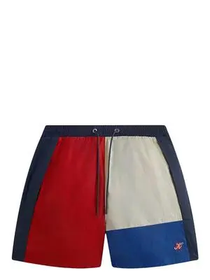 Kith Logo-detailed Shorts - Blue