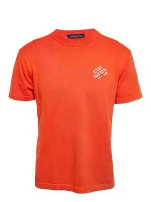 LOUIS VUITTON Embroidered Logo T-shirt - Orange