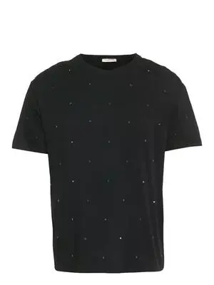 Valentino Garavani Pyramid-stud T-shirt - Black