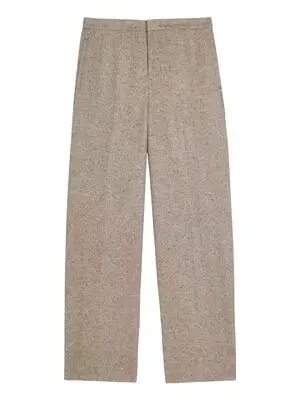 Vince Straight Leg Trousers - Neutrals
