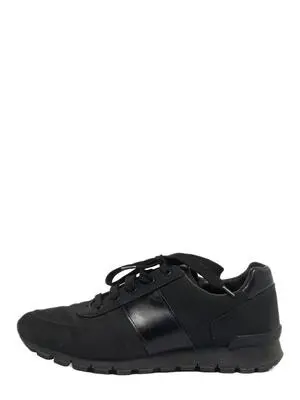 Prada Racer Lace-up Sneakers - Black