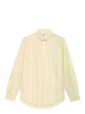 FORTELA King Striped Shirt - Yellow