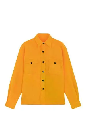 FORTELA Kenny Chest-pocket Shirt - Yellow