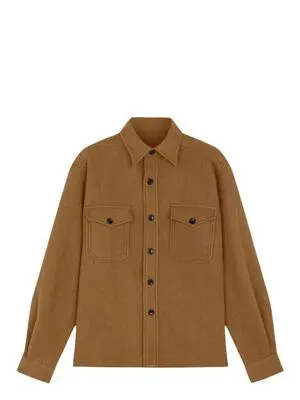 FORTELA Kenny Overshirt - Brown