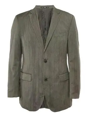 BOSS Pinstriped Blazer - Grey