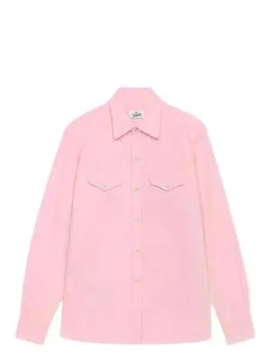 FORTELA Tex2 Yokes Patch-pockets Shirt - Pink