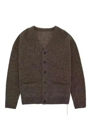 FORTELA Edmund Buttoned Cardigan - Brown