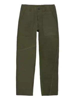 FORTELA Patch-pocket Trousers - Green
