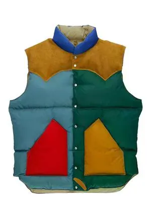 FORTELA Patch Pockets Gilet - Green