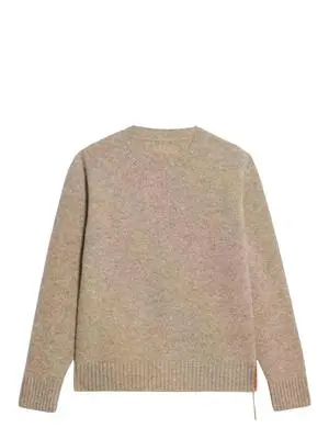 FORTELA Ribbed Crew Neck Sweater - Neutrals