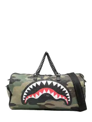 SPRAYGROUND Camouflage Pattern Duffle Bag - Green