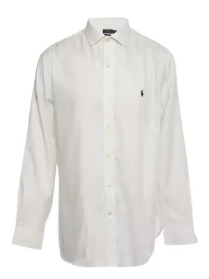 Polo Ralph Lauren Cotton Embroidered Shirt - White