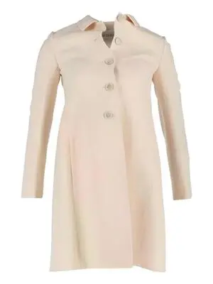 Valentino Garavani Wool Coat - Neutrals