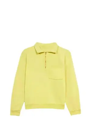 FORTELA Half-zip Sweatshirt - Yellow