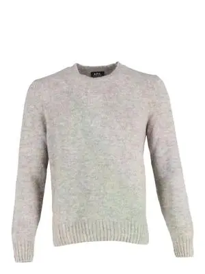 A.p.c. Wool Crewneck Jumper - Neutrals