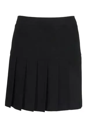 JOSEPH Pleated Mini Skirt - Black
