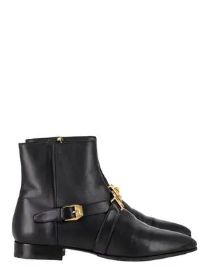 Versace Medusa-embellished Ankle Boots - Black