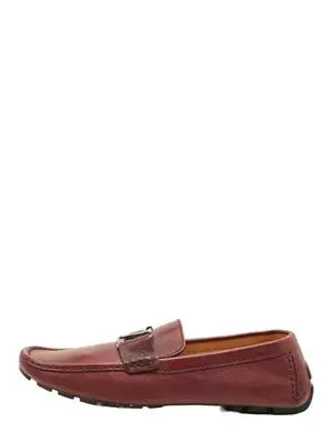 LOUIS VUITTON Monte Carlo Logo Loafers - Red