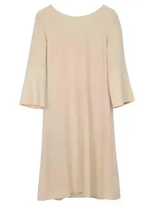 Goat Crew-neck Midi Dress - Neutrals