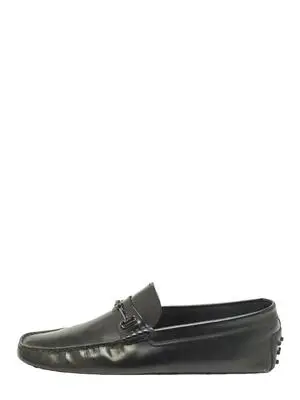 TOD'S Leather Loafers - Black