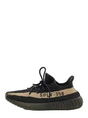 Yeezy 350 V2 Knitted Sneakers - Black