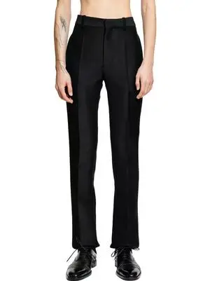 Loewe Tailored Wool Trousers - Black