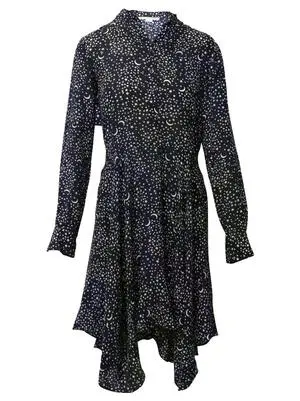 Stella McCartney Moon And Star Print Dress - Blue