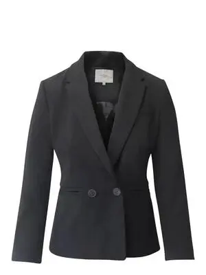 Maje Valmy Double-breasted Blazer - Black