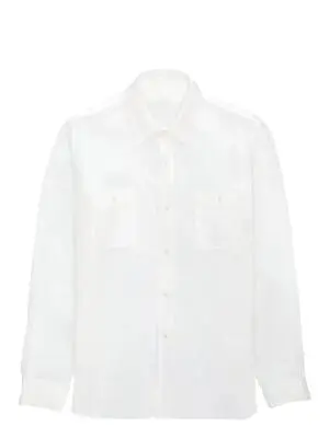 FORTELA Linen Shirt - White