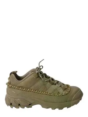 Burberry Arthur Leather Sneakers - Green