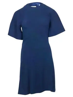 Sandro Yoko Short-sleeve Dress - Blue