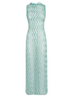 Missoni Zigzag Maxi Dress - Blue