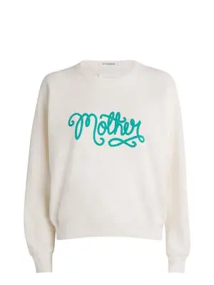 MOTHER The Concert Logo Sweatshirt - White
