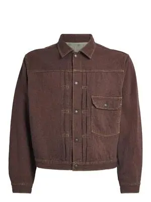 Kapital Cotton-wool Twill Jacket - Brown