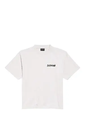 Balenciaga Cotton Masking Tape T-shirt - White