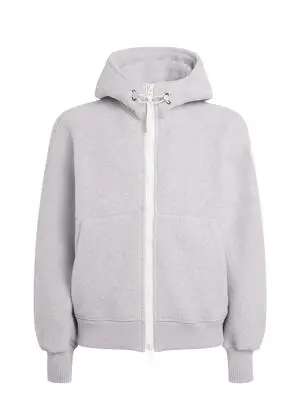 Canada Goose Wool-blend Chilliwack Zip-up Hoodie - Grey