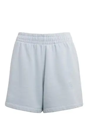 ANINE BING Logo Kam Shorts - Blue