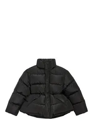 Balenciaga Down Hourglass Puffer Jacket - Black