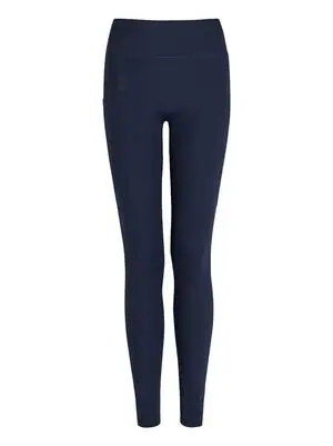 On Studio Stretch-jersey Cropped Leggings - Navy