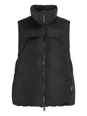 On Padded Nylon Gilet - Black