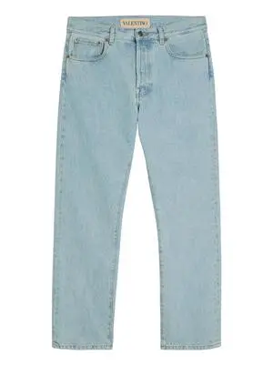 Valentino Garavani Straight-leg Jeans - Denim