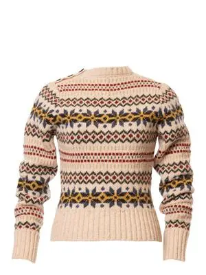 Lena Hoschek Aspen Wool-blend Sweater - Multi