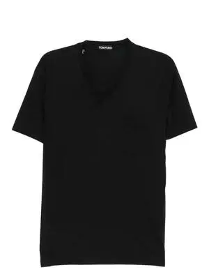 TOM FORD Crew-neck T-shirt - Black
