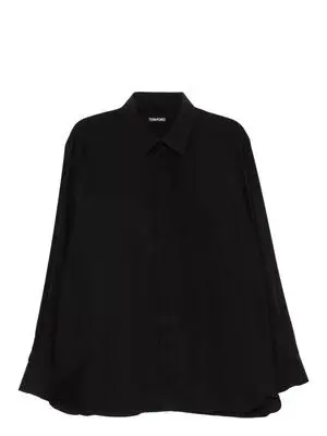 TOM FORD Silk Shirt - Black