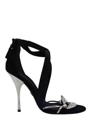 Giambattista Valli X H&m Suede Sandals - Black