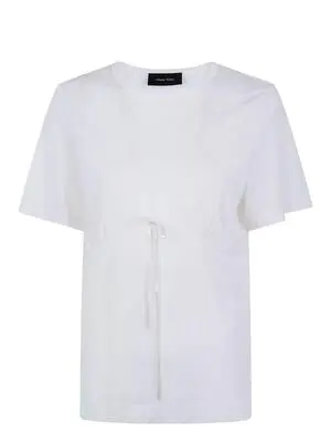 Simone Rocha Drawstring T-shirt - White