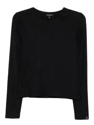 Rag & Bone Long-sleeved Top - Black