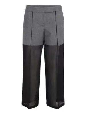 VIKTOR & ROLF VINTAGE Vintage Two-tone Trousers - Grey