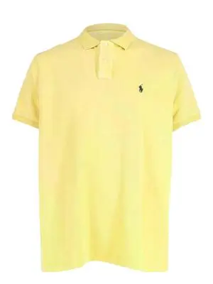 Ralph Lauren Logo-embroidered Polo Shirt - Yellow