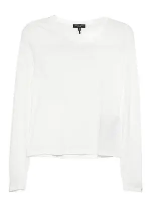 Rag & Bone Luca Long-sleeve Tee - White
